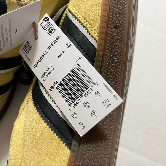 adidas | Shoes | Adidas Handball Spezial Sz Low Suede Oat Tan Black New ...